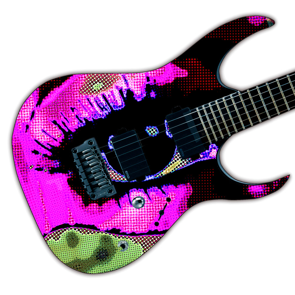 DesignDivil Custom Guitar Skin Vinyl Wrap Laminated Air Lease Printed