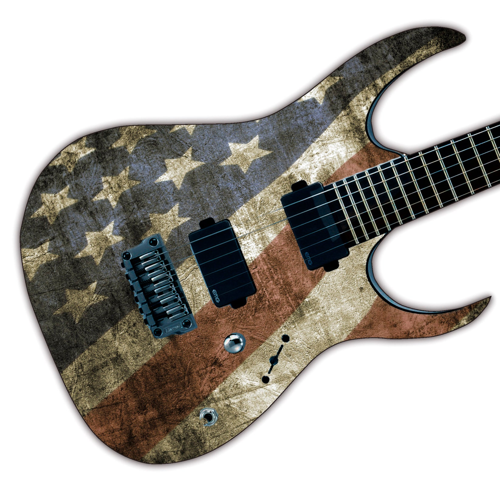 DesignDivil Custom Guitar Skin Wrap Laminated Vinyl Air Lease Decal. U